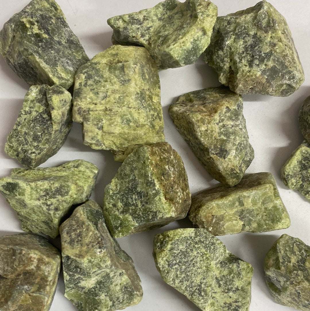 Idocrase ( Vesuvianite ) Rough piece – Crystal Geological