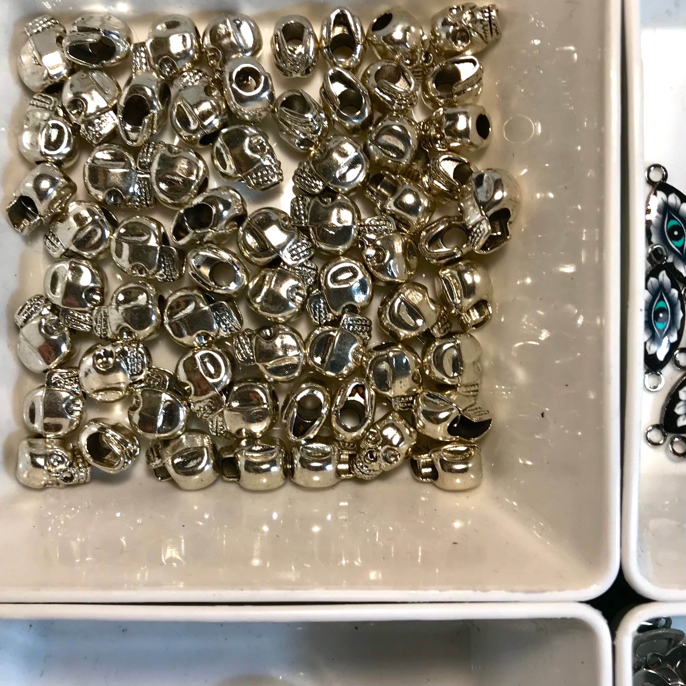 Assorted Metal Alphabet Charms – Crystal Geological