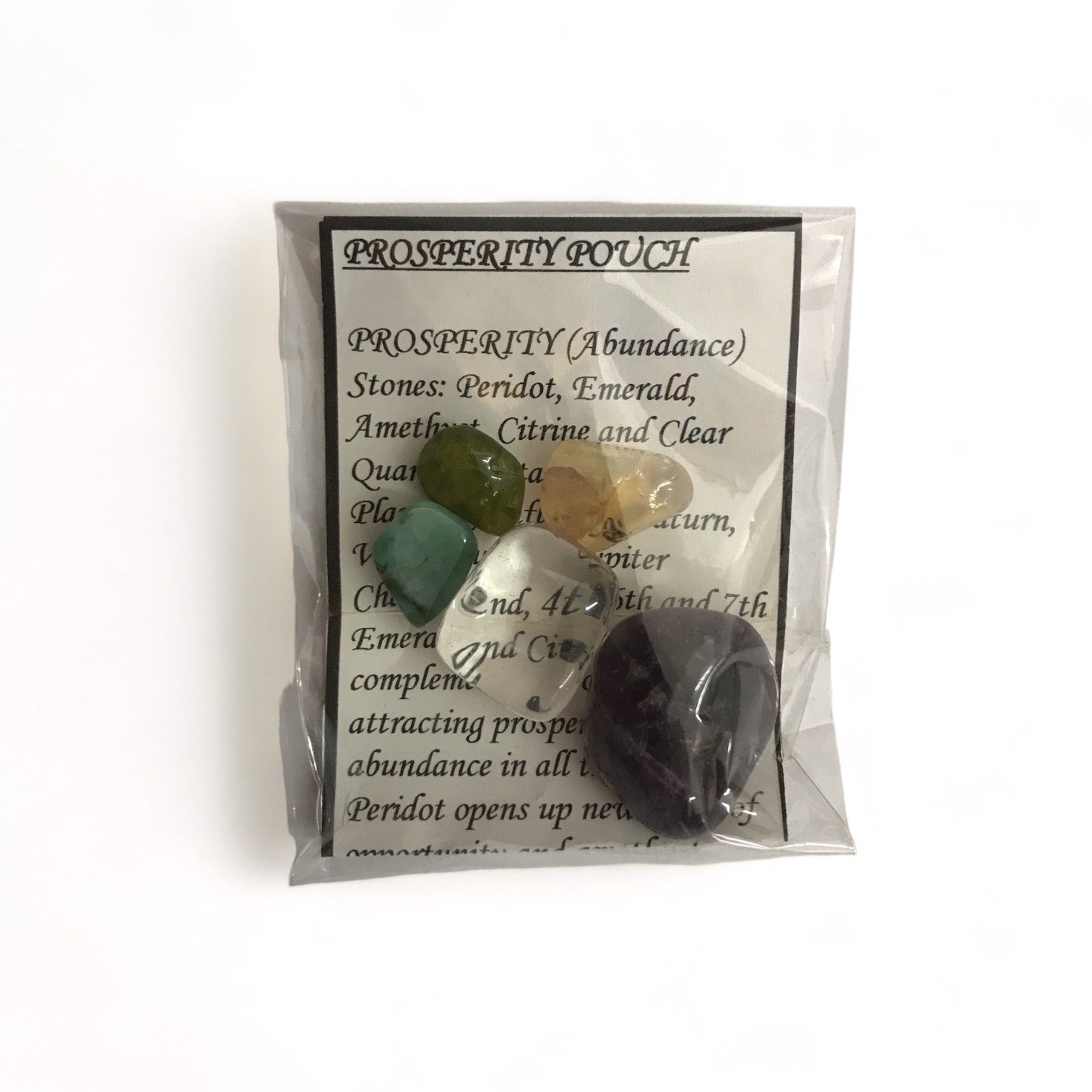 Prosperity Gemstone Pouch – Crystal Geological