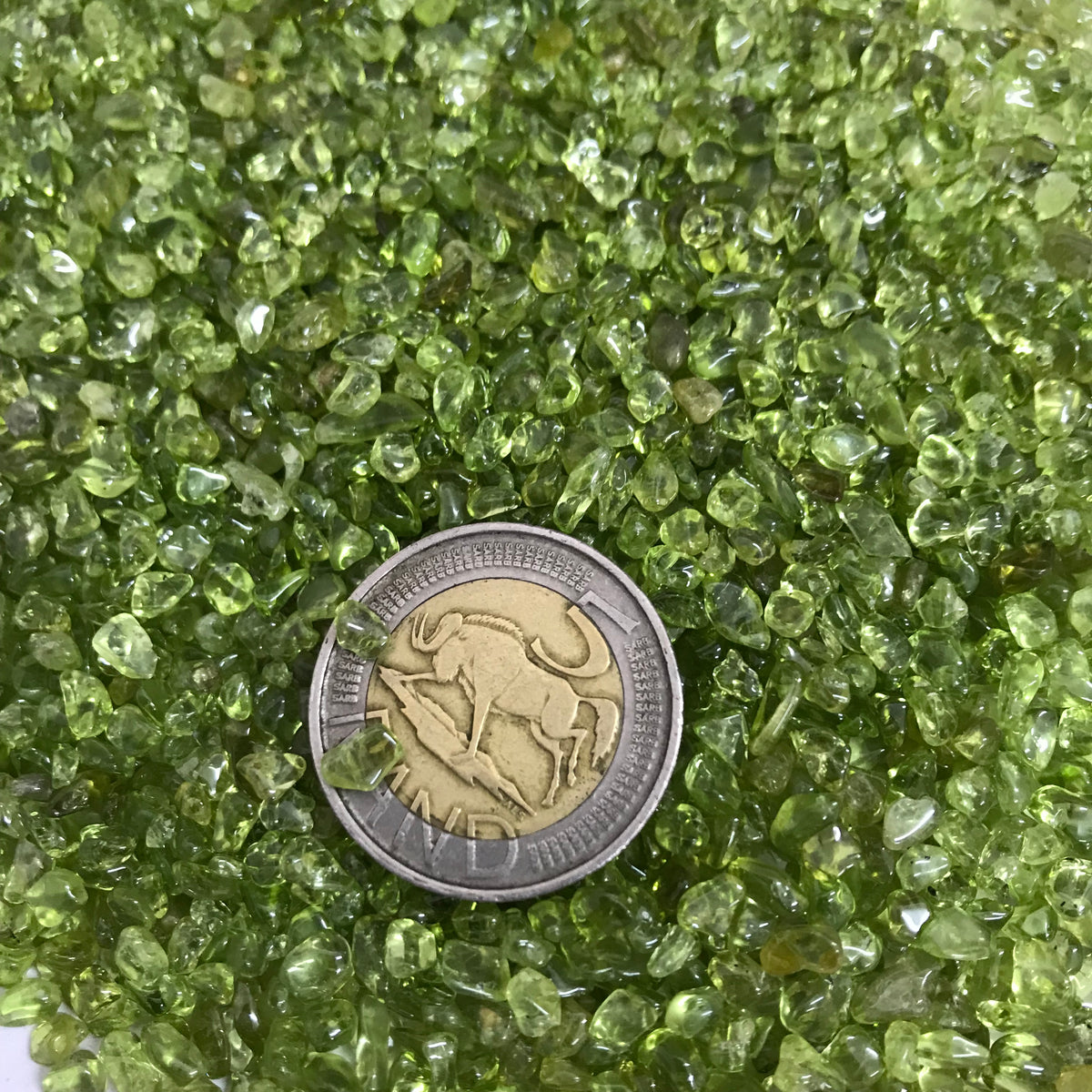 Extra Small Peridot Tumble Stones – Crystal Geological